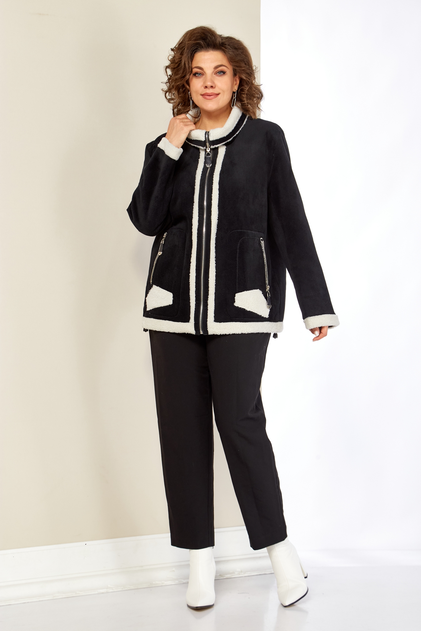 Куртка 2190 черный Shetti купить в интернет магазине | в наличии